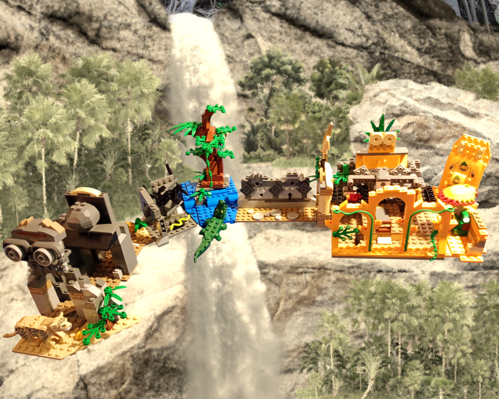 LEGO MOC Modular Jungle Temple: Perilous Ruins of Eldorado by merdeuxd2 ...