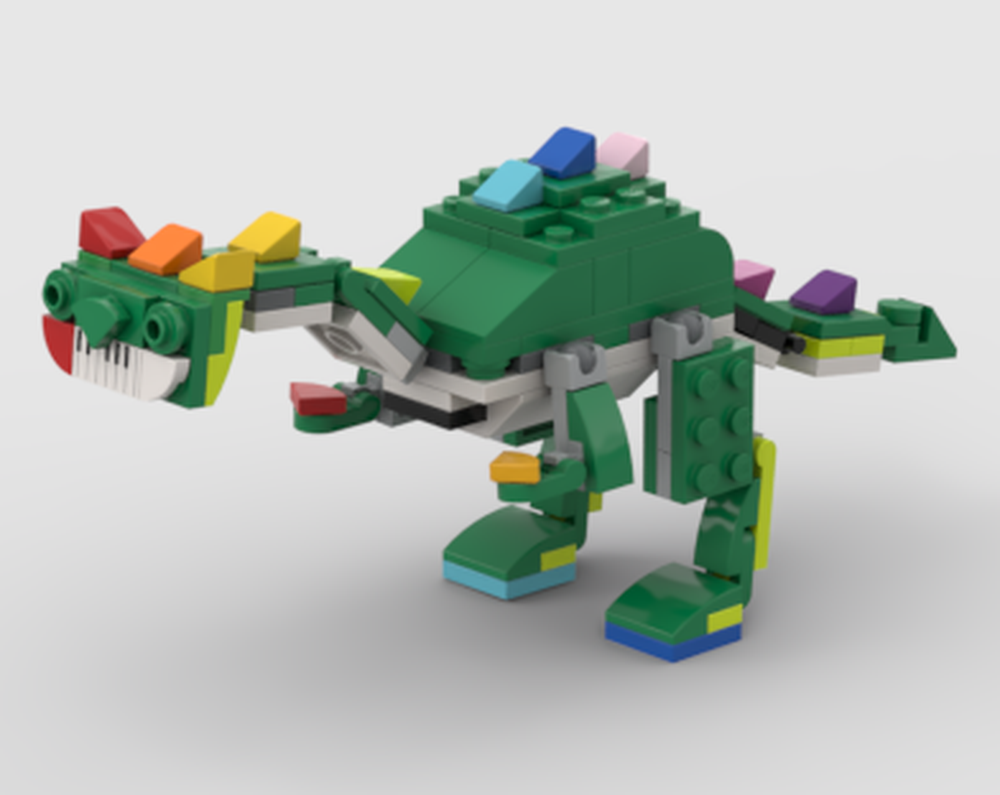 LEGO MOC Pianosaurus by CSbrick | Rebrickable - Build with LEGO