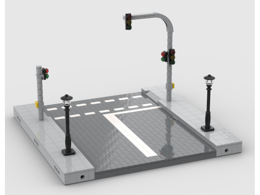 LEGO MOC-211411 street up your modular city by legomattiman ...