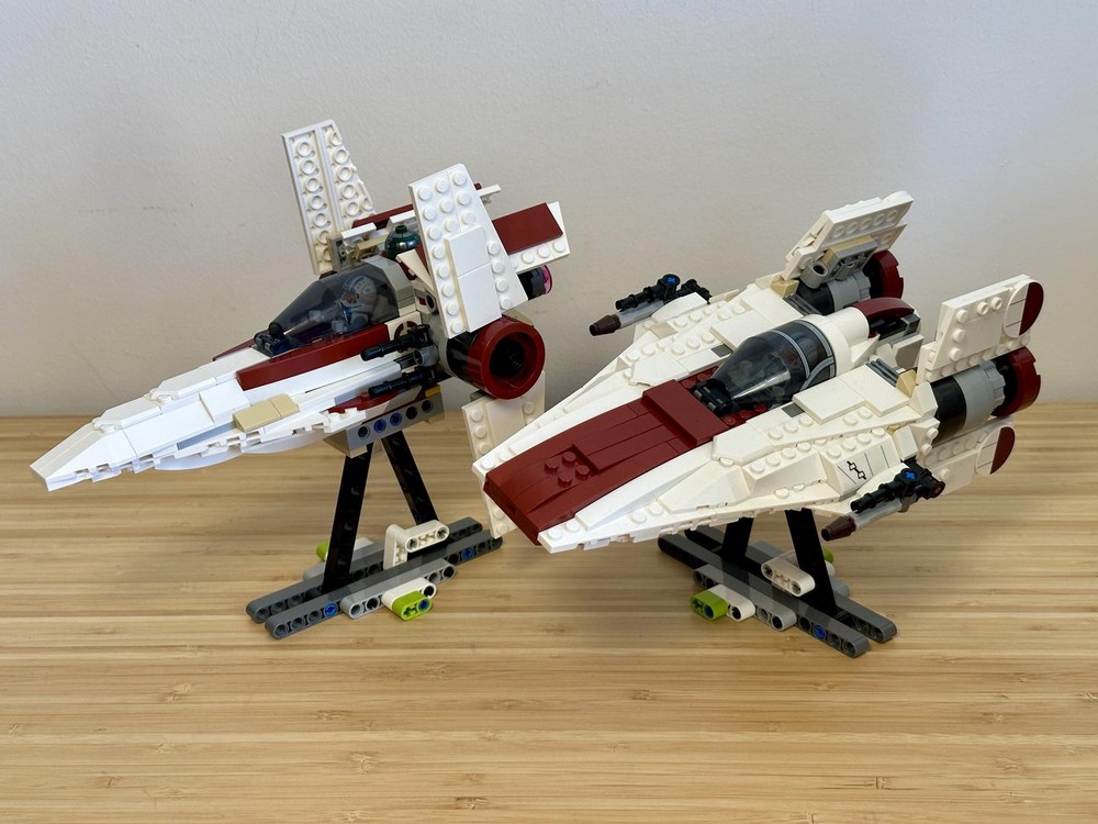 LEGO MOC Alpha-3 Nimbus-Class V-Wing Starfighter - Alternate Build of ...