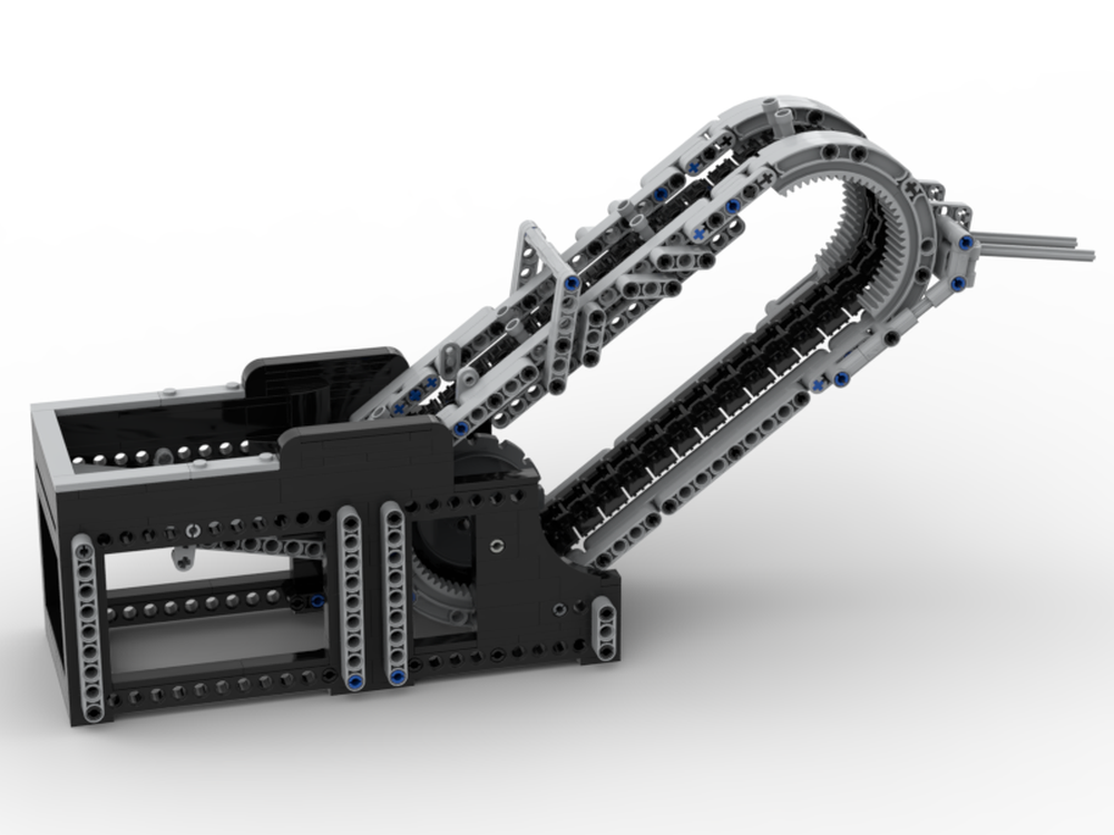 LEGO MOC Angled Hubless Conveyor by Jude The Lego Dude | Rebrickable - Build with LEGO