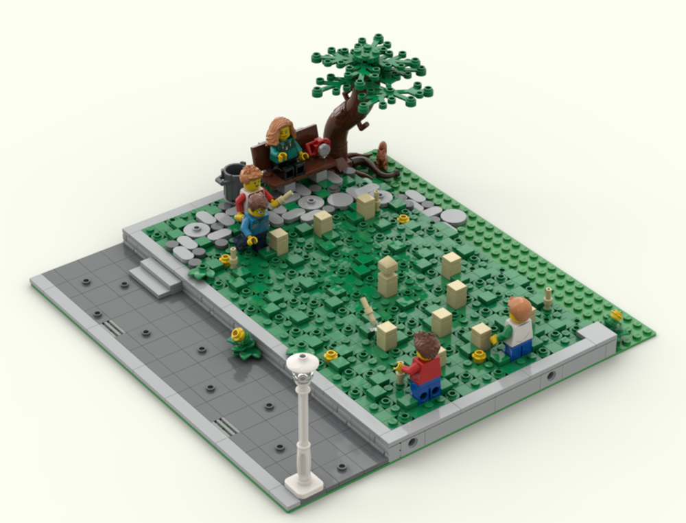 LEGO MOC Modular Lawn Game: Kubb by Bausteinbörse | Rebrickable - Build ...