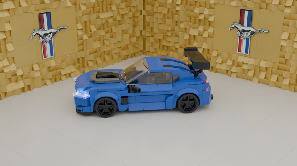LEGO MOC Ford Mustang by YourDailyBrick | Rebrickable - Build with LEGO