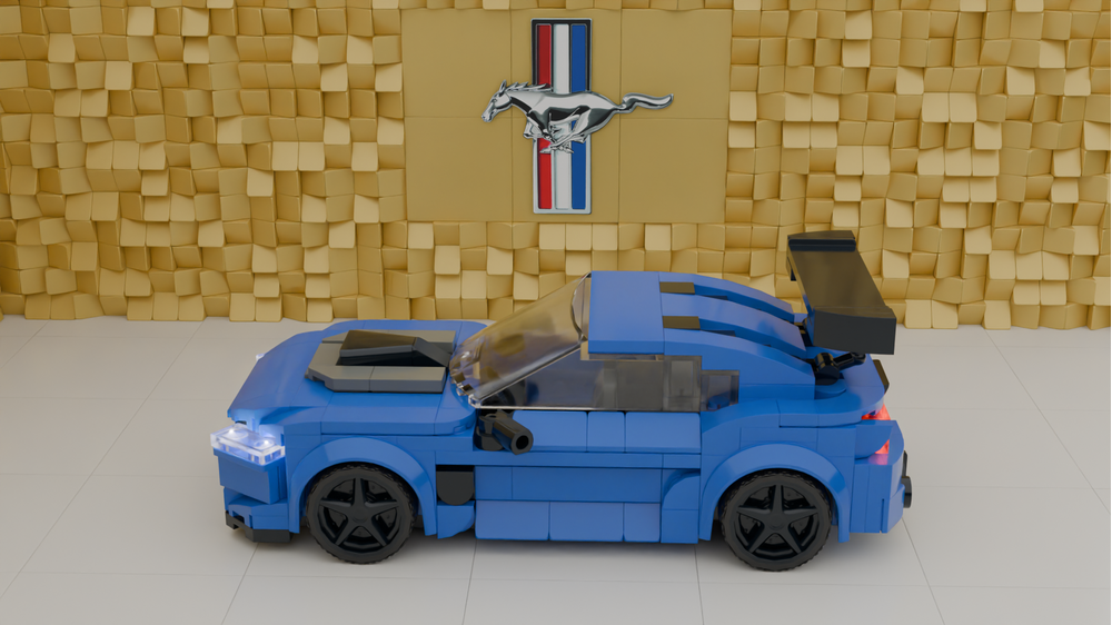 LEGO MOC-211428 Ford Mustang by YourDailyBrick | Rebrickable - Build ...