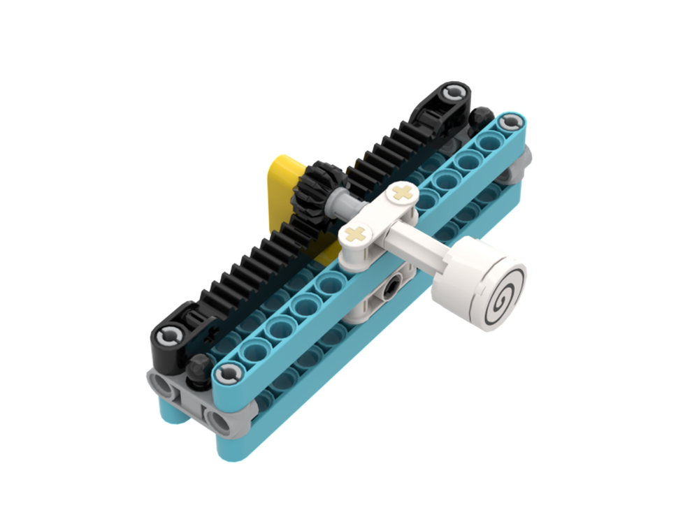 LEGO MOC Rack and pinion steering by proFeD | Rebrickable - Build with LEGO