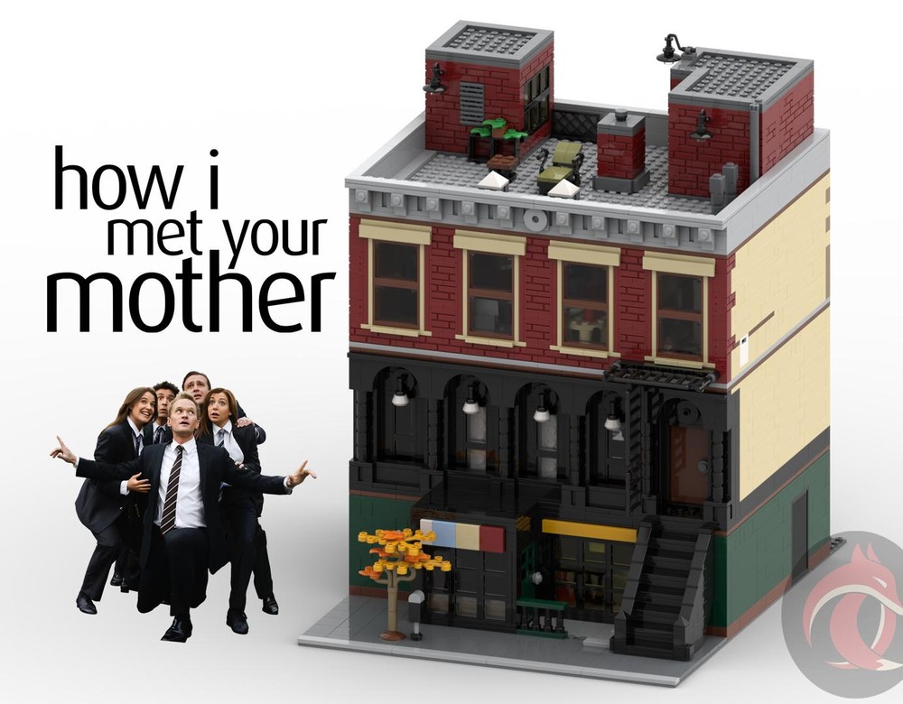 LEGO MOC How i met your mother building modular by Hanilo | Rebrickable ...