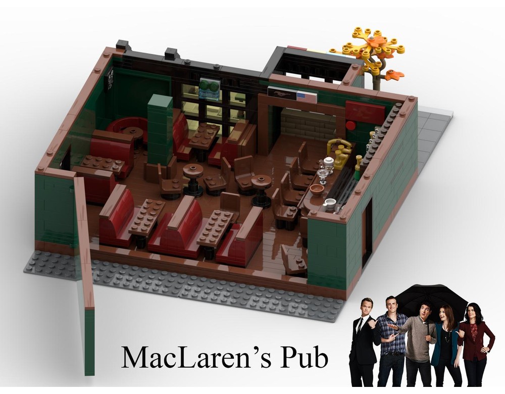 LEGO MOC-211447 How i met your mother building modular by Hanilo ...