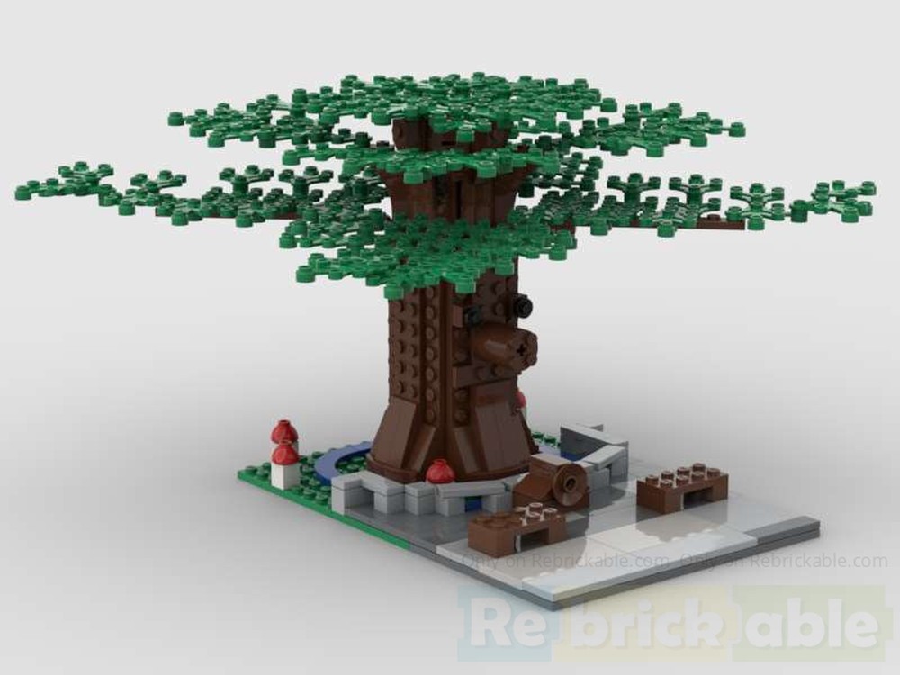 LEGO MOC MOC Fairytale Tree by AukjePlus | Rebrickable - Build with LEGO