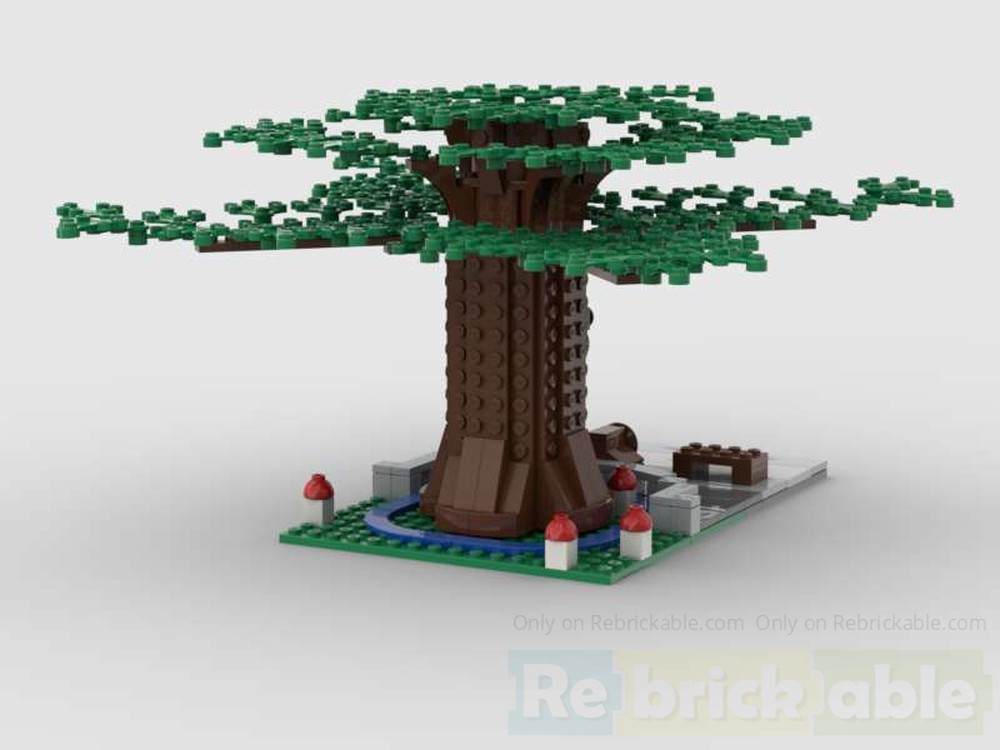 LEGO MOC MOC Fairytale Tree by AukjePlus | Rebrickable - Build with LEGO