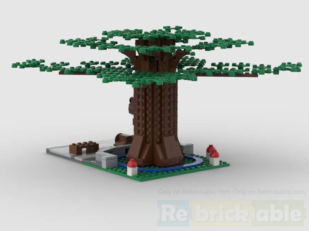 LEGO MOC MOC Fairytale Tree by AukjePlus | Rebrickable - Build with LEGO