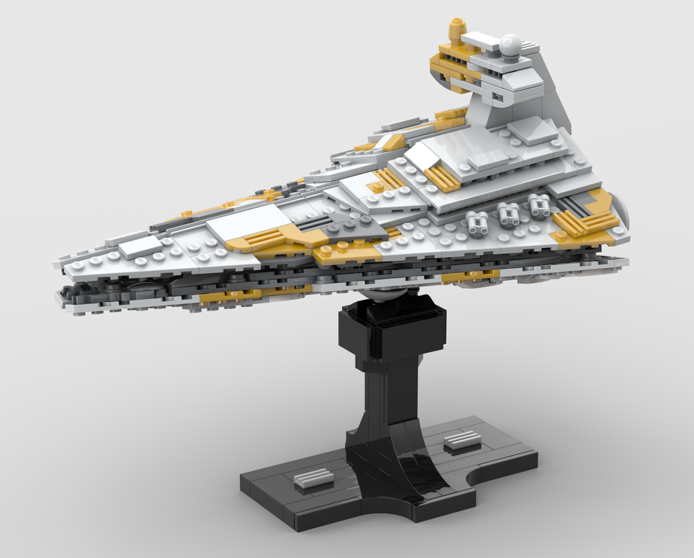 LEGO MOC Thrawn's Chimaera with Display Stand (Starship Collection) by ...