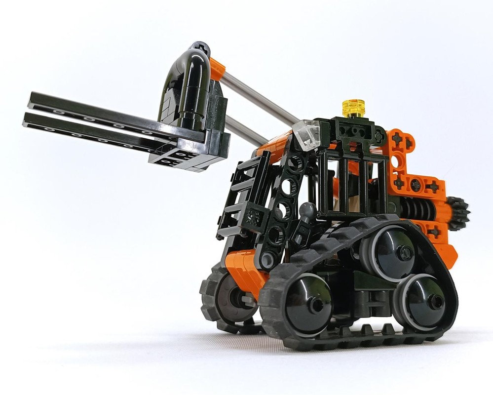LEGO MOC Skid steer Loader by Krall | Rebrickable - Build with LEGO