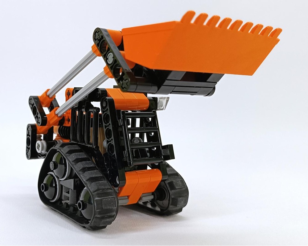 LEGO MOC Skid steer Loader by Krall | Rebrickable - Build with LEGO