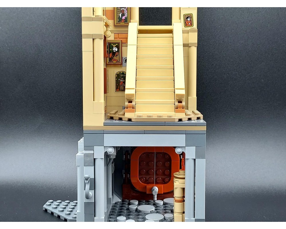 LEGO MOC Slytherin & Hufflepuff Entrances by TrevorToad | Rebrickable ...