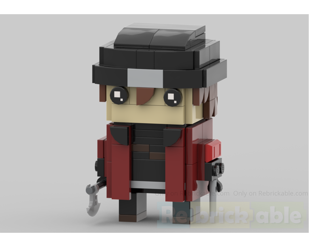 LEGO MOC Shinjiro Aragaki BrickHead - Persona 3 Reload by ...