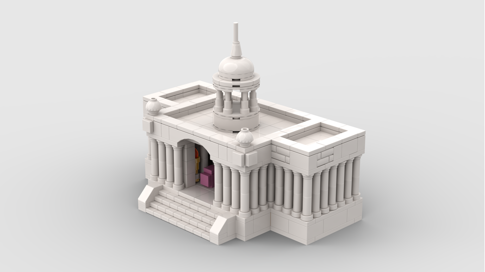 LEGO MOC Aries Temple - Saint Seiya by Dome Bricks | Rebrickable ...