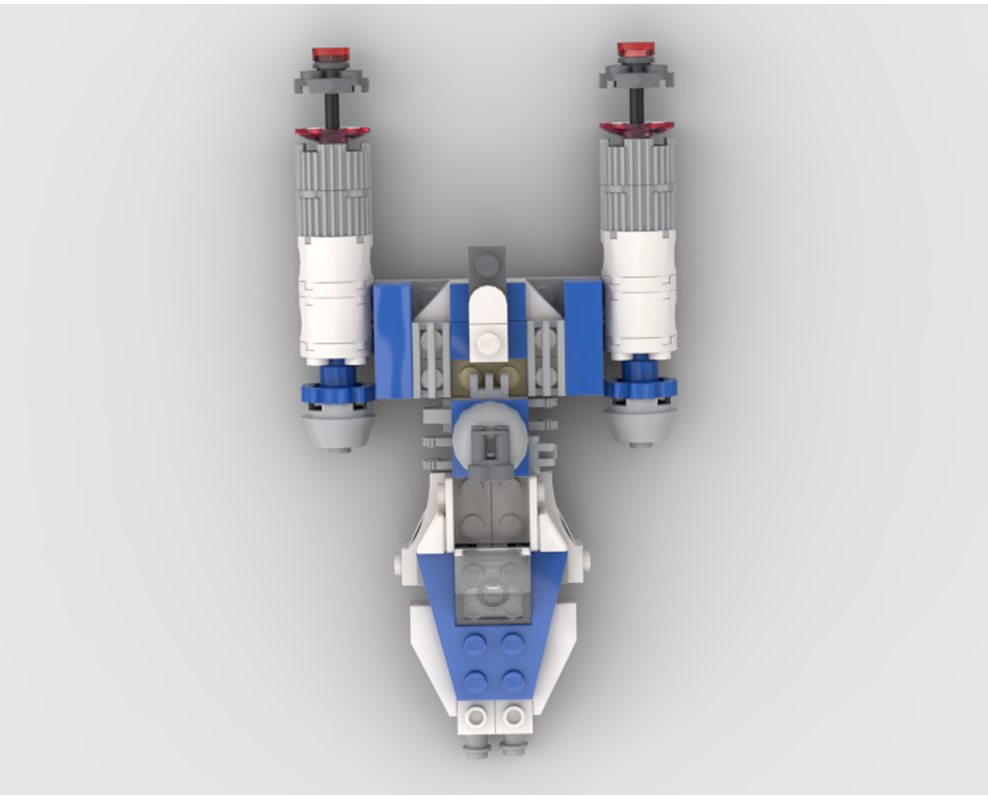 LEGO MOC Rex's Cooler Y-Wing by Oishi | Rebrickable - Build with LEGO