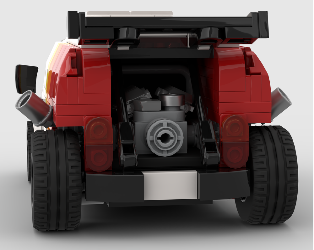 LEGO MOC 1982 Toyota HiAce Custom 'Carmine' by toms8wides | Rebrickable ...