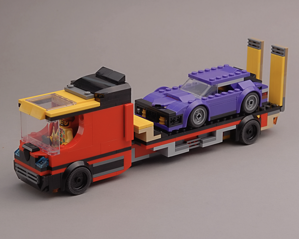 LEGO MOC 60407 Car Transporter by Keep On Bricking | Rebrickable ...