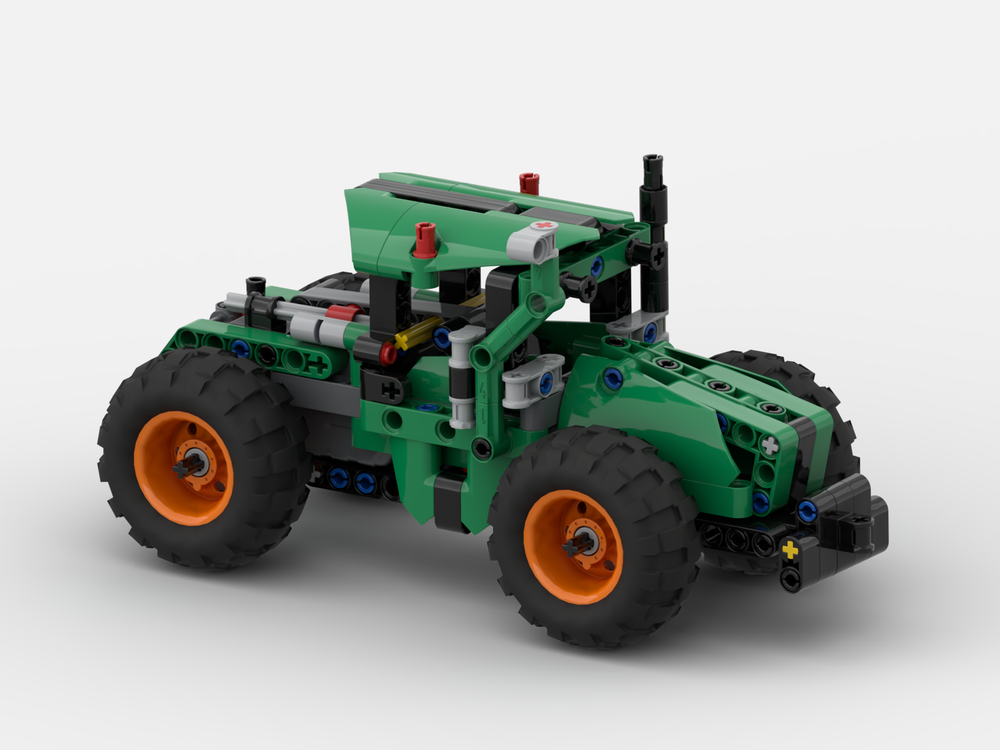 LEGO MOC-211482 42149 Tractor by BrickBash | Rebrickable - Build with LEGO