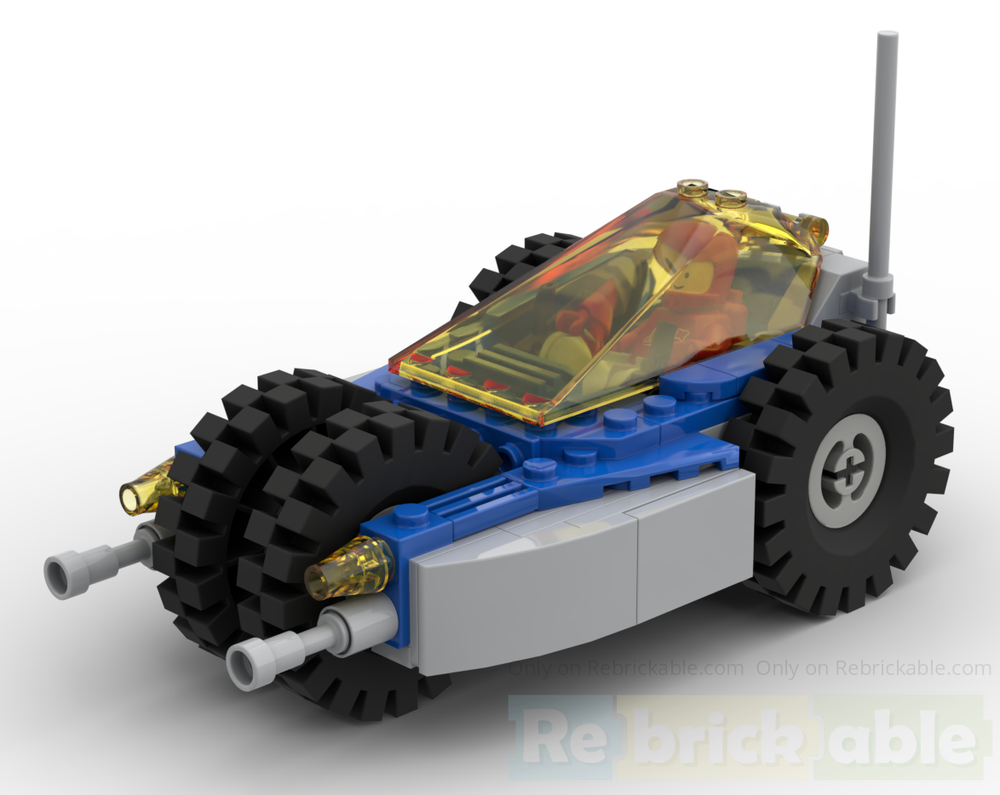LEGO MOC Neo-Classic Space Trike by GentleEarwig | Rebrickable - Build with LEGO