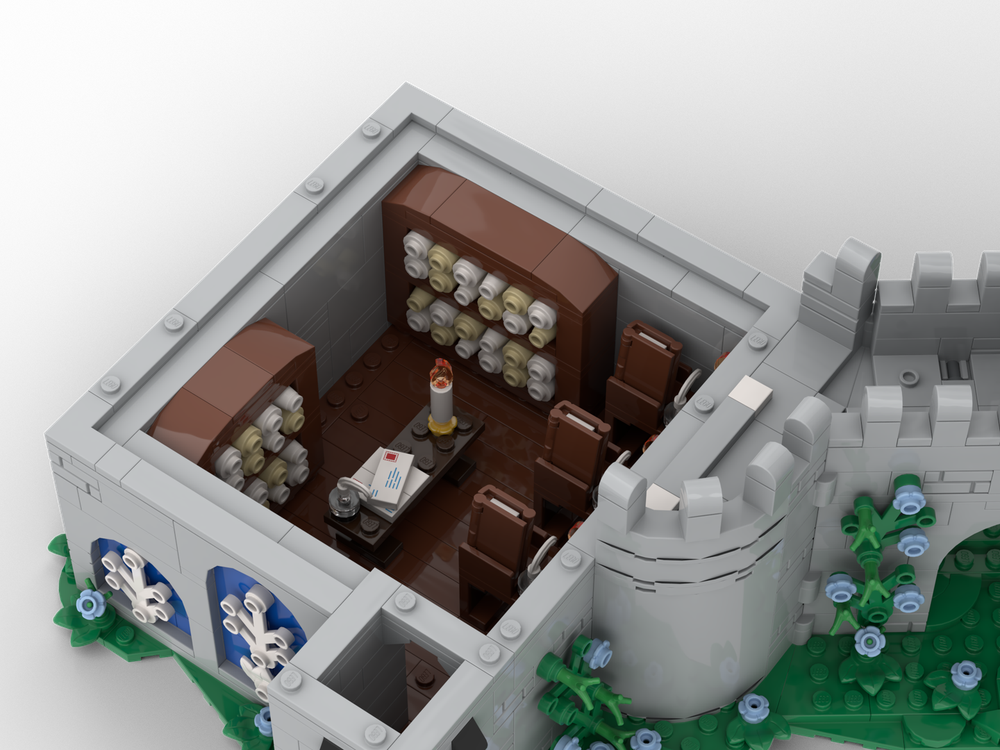 LEGO MOC-211489 white dragons castle by penguin_bobo | Rebrickable ...