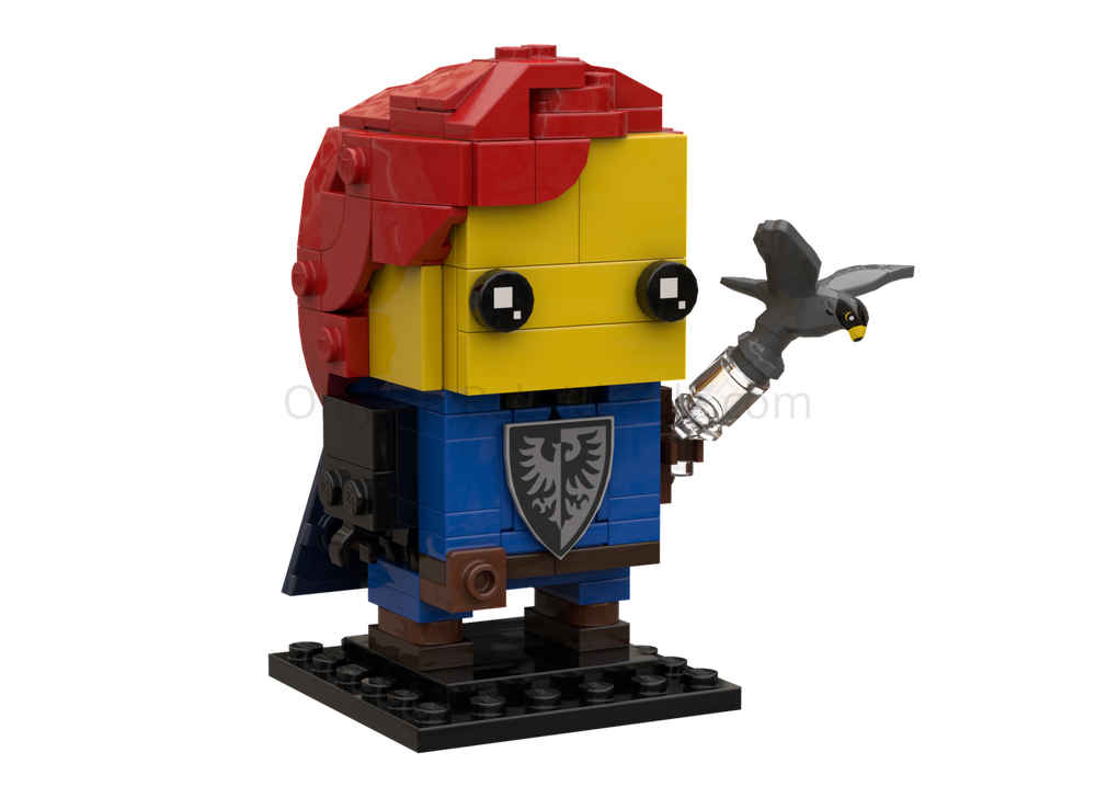 LEGO MOC Black Falcon knights Brickheadz bundle by raguidel ...