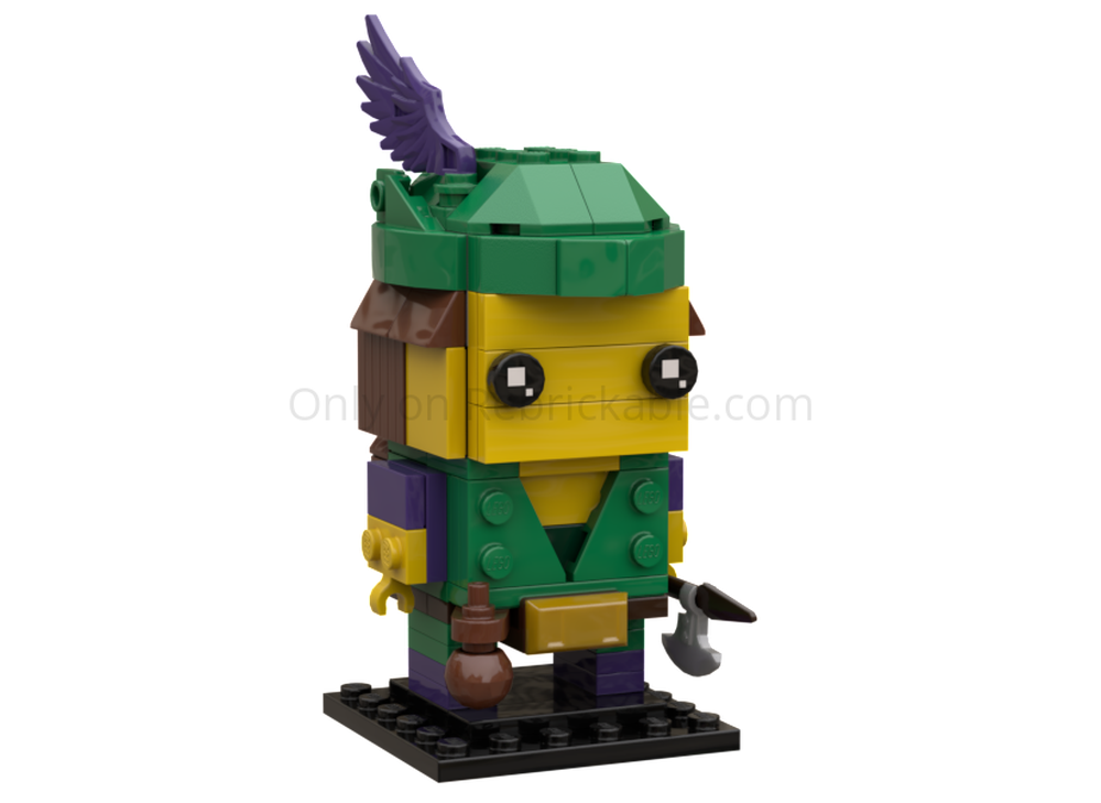 LEGO MOC Forestmen Brickheadz bundle by raguidel | Rebrickable - Build ...