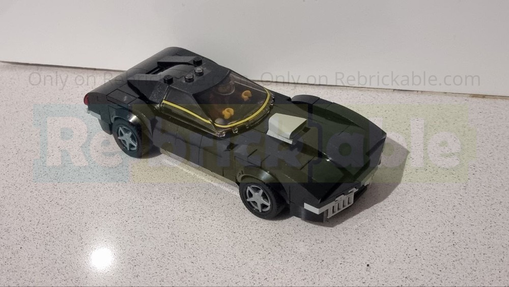 LEGO MOC-211512 Corvette Stingray C3 1980 by jrdehais | Rebrickable ...