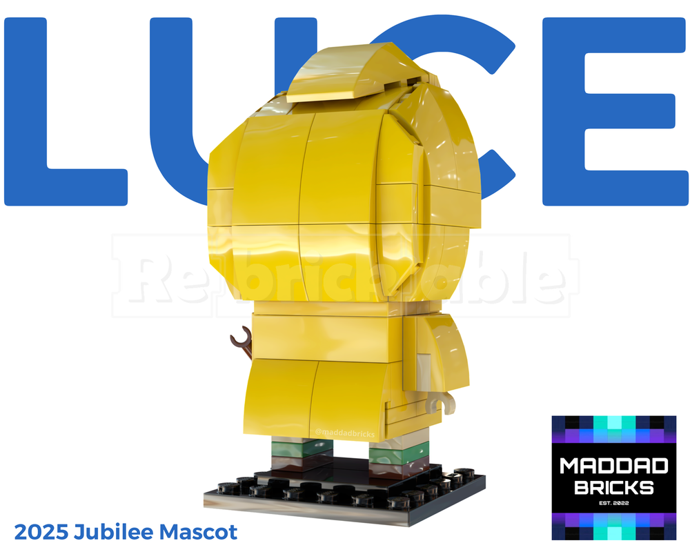 LEGO MOC Luce - 2025 Jubilee Mascot by MadDadBricks | Rebrickable ...