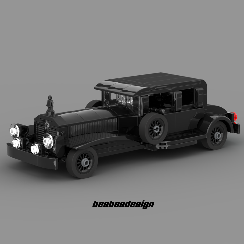 LEGO MOC 1920s Gangster Car by besbasdesign | Rebrickable - Build with LEGO