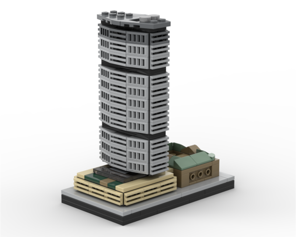 LEGO MOC 1:2000 MetLife Building + Grand Central Station by IdiotPolo ...