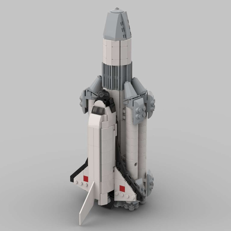 LEGO MOC Energia-Buran (1:220) by TheBlackShark_77 | Rebrickable ...