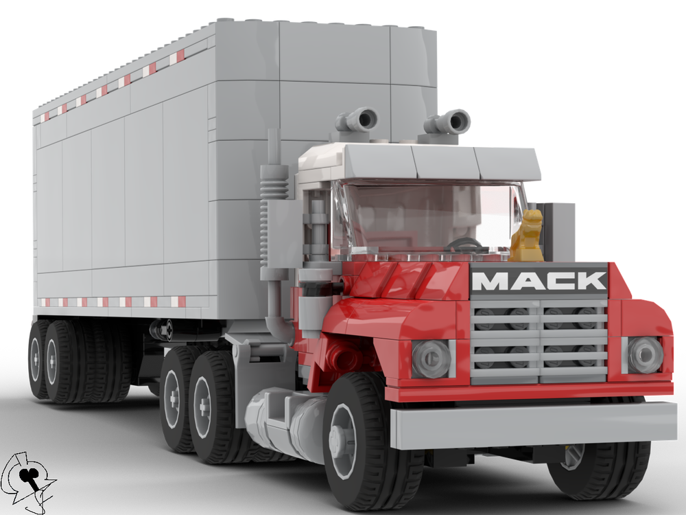 LEGO MOC Mack R Series by Oshawhat45 | Rebrickable - Build with LEGO