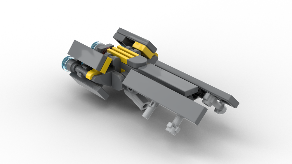 LEGO MOC Helldivers 2 - Super Destroyer (micro-scale 1:2000) by ...