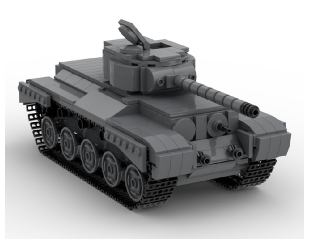 LEGO MOC A34 Comet by TheTanker | Rebrickable - Build with LEGO