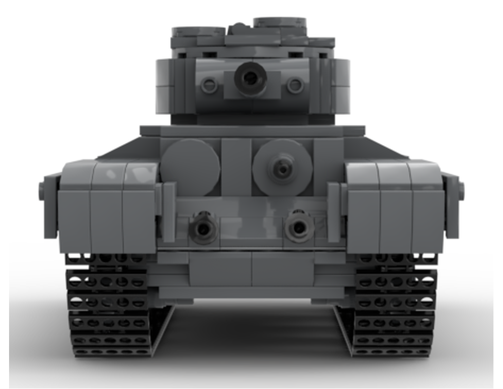 LEGO MOC A34 Comet by TheTanker | Rebrickable - Build with LEGO