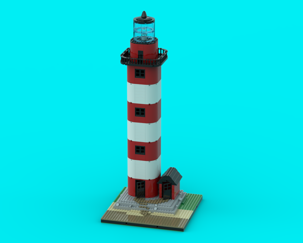 LEGO MOC Modular Lighthouse! by MB MocWorks | Rebrickable - Build with LEGO
