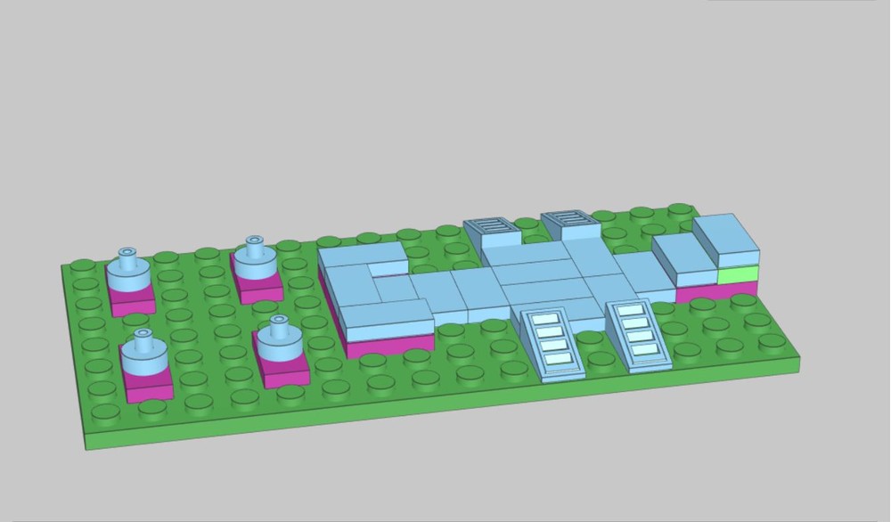 LEGO MOC 1477-1 Frame Rack by TurboRatRods | Rebrickable - Build with LEGO