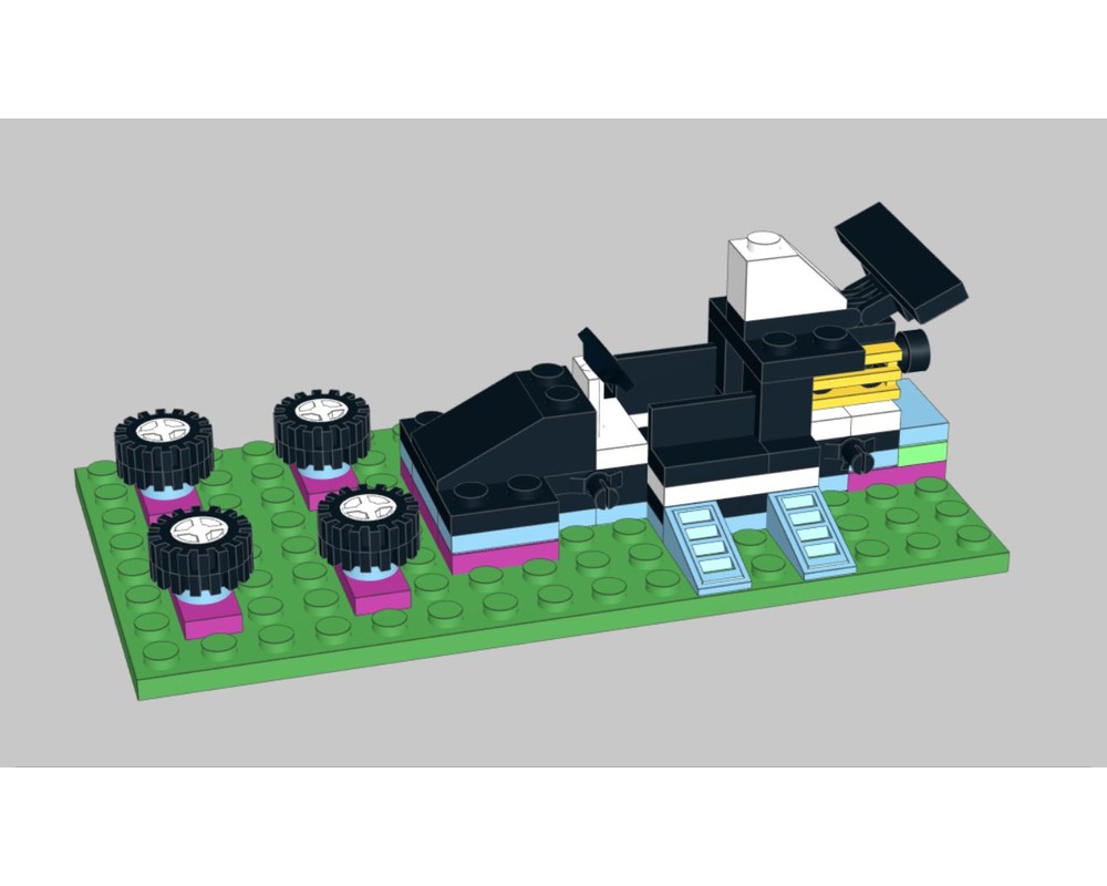 LEGO MOC 1477-1 Color Swap to Black by TurboRatRods | Rebrickable ...