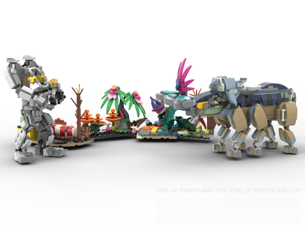 LEGO MOC Hammerhead Titanothere (from Avatar) by Pablow030 ...