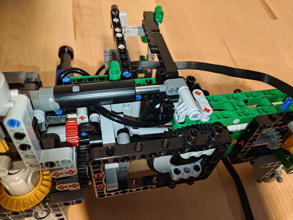 LEGO MOC LEGO 42157 - John Deere 948L-II Skidder – partially motorized ...