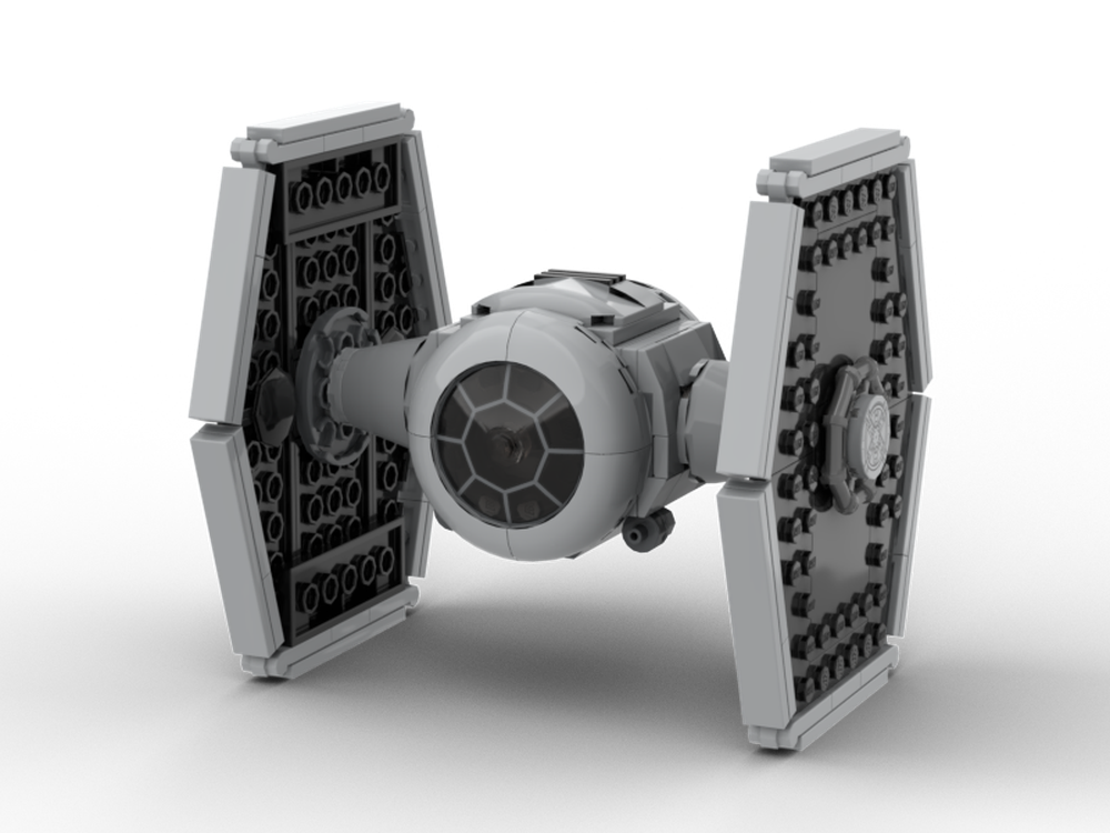 LEGO MOC Tie Fighter V1 by MagnusOrkzyd | Rebrickable - Build with LEGO