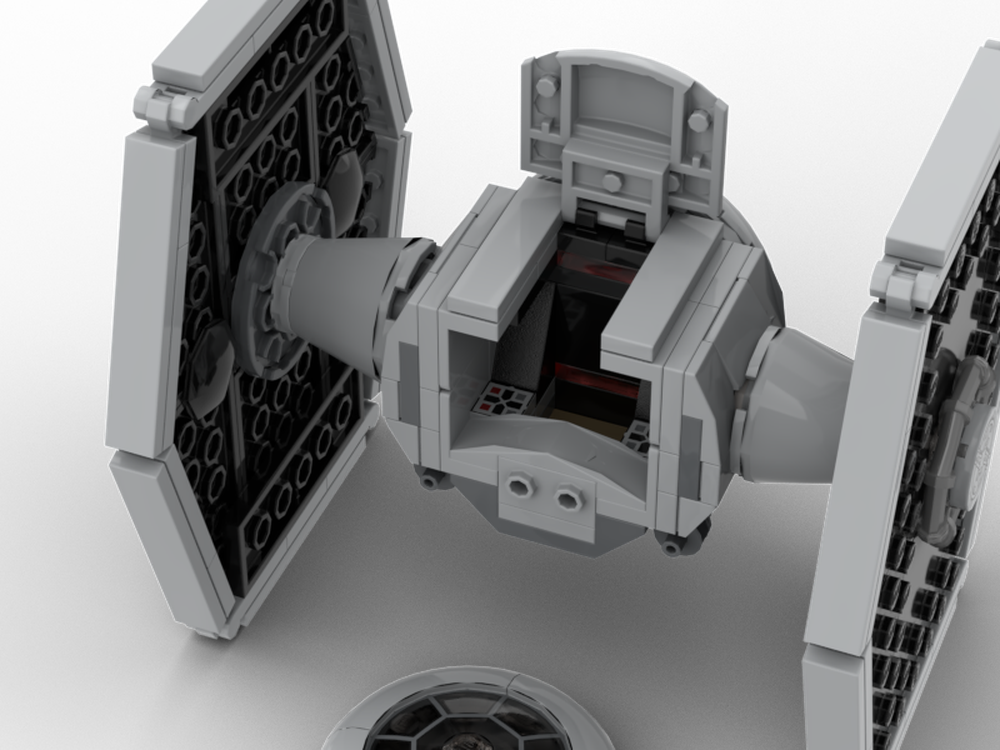 LEGO MOC Tie Fighter V1 by MagnusOrkzyd | Rebrickable - Build with LEGO