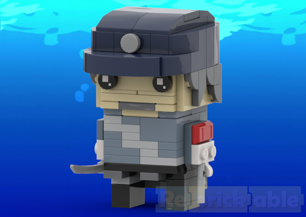 LEGO MOC Junpei Iori BrickHead - Persona 3 Reload by GoldengamerLego ...