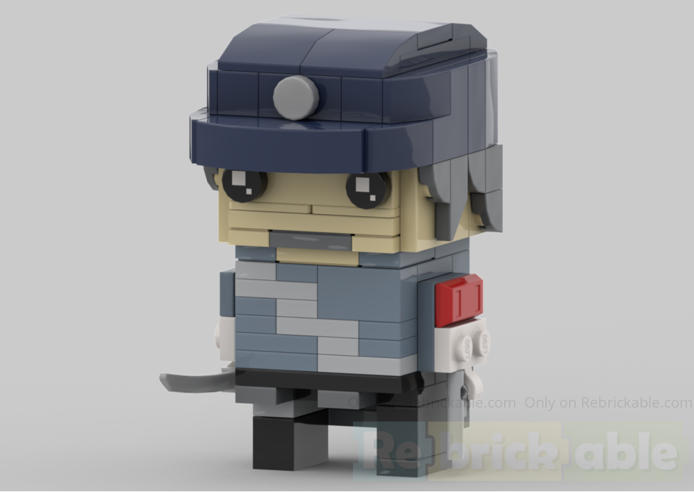 LEGO MOC Junpei Iori BrickHead - Persona 3 Reload by GoldengamerLego ...
