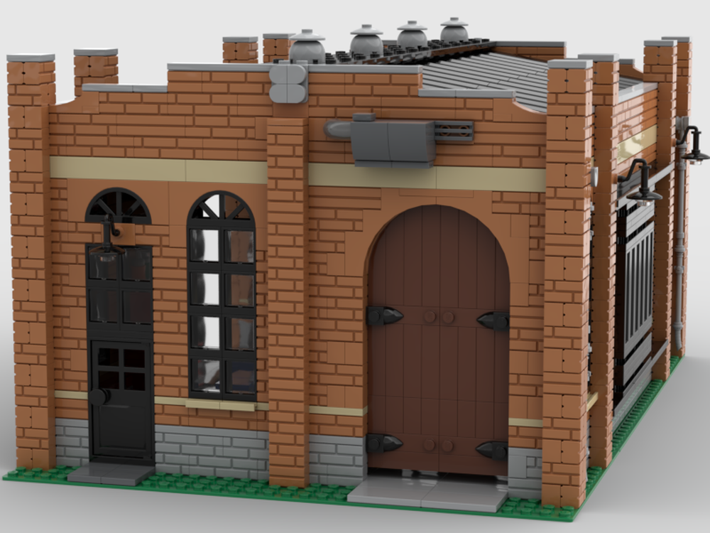 LEGO MOC Warehouse by sambosklopper | Rebrickable - Build with LEGO