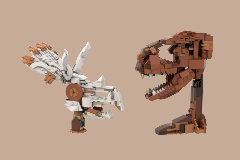 LEGO MOC 31154 Dinosaur Fossils by Nequmodiva | Rebrickable - Build ...