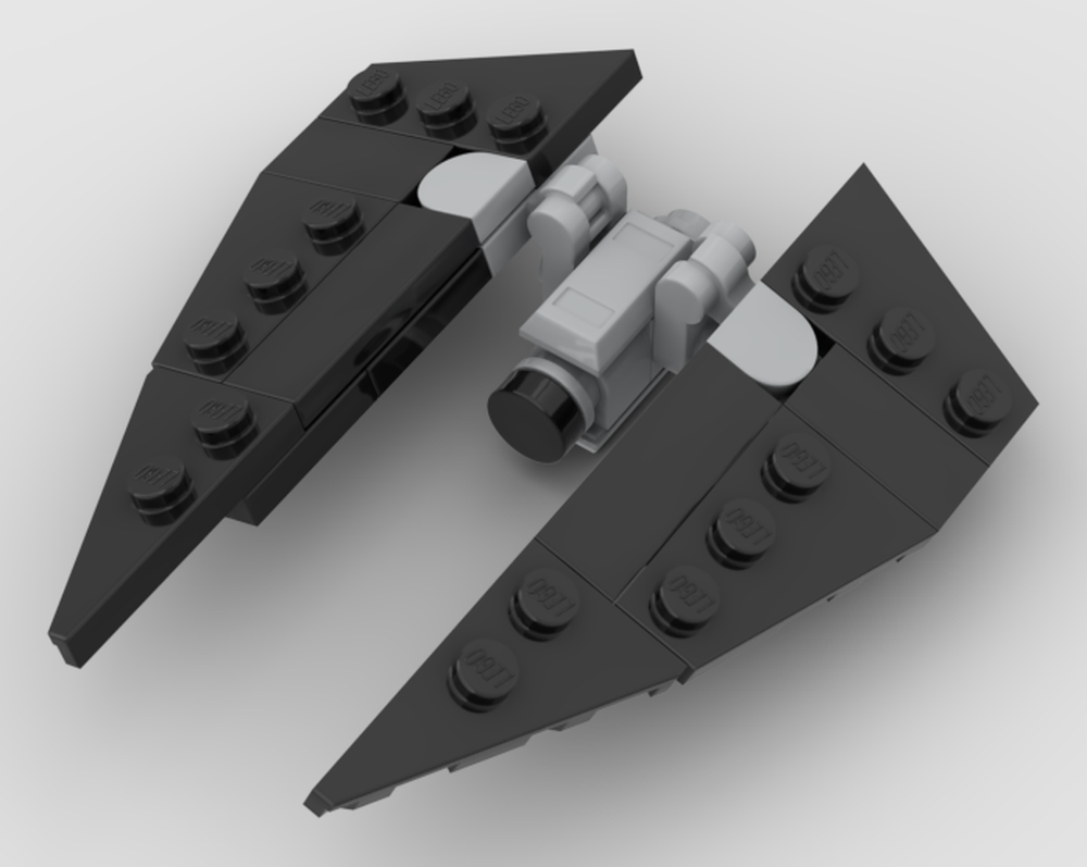 LEGO MOC Micro TIE/sk x1 Experimental Air Superiority Fighter (TIE ...