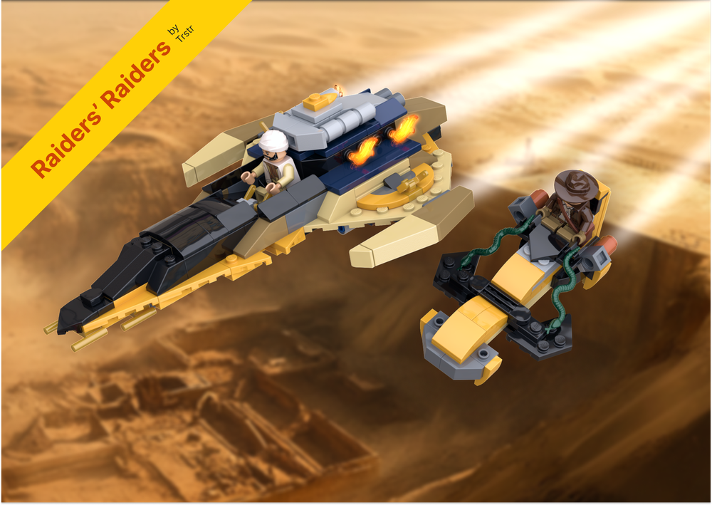 LEGO MOC Raiders' Raiders by Trstr | Rebrickable - Build with LEGO